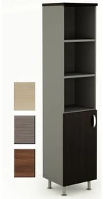 Kancelářská skříň vysoká s nikou Berlin Lux - výška 207 cm - 3D591