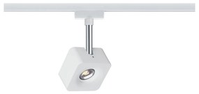 Paulmann 95511 Cube, spot pro Urail system, 1x8W LED 2700K stmívatelné, matná bílá