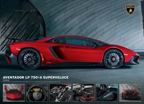 EUROGRAPHICS Puzzle Lamborghini Aventador LP 750-4 / 1000 dílků / 67,6