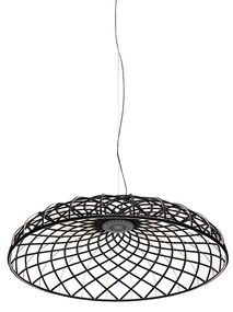 Flos F6392031 Skynest suspension, antracitové závěsné svítidlo, 78W LED 2700K stmívatelné, prům. 90,4cm