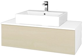 Dřevojas Koupelnová skříňka MODULE SZZ1 100 Varianta: N07 Stone / N07 Stone