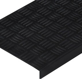 Nášlapy na schody 5 ks 25 x 75 cm guma 155634