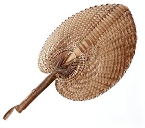 Bambusový vějíř Bamboo Fan Natural Bazar Bizar