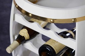 Regál na víno Winebar 63 cm bílý