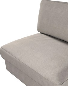 Potah na neskládací křeslo IKEA Kivik barva béžová látka pletený vzor