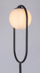 Rabalux Černá stojací lampa Ghita pro žárovku E27 74029