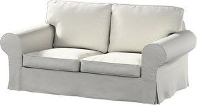 Potah na pohovku IKEA Ektorp 2-místná, nerozkládací barva šedá látka lesklé, pletený vzor, sametová