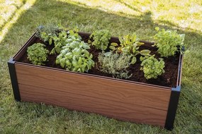Vyvýšený záhon KETER Maple Trough - hnědý