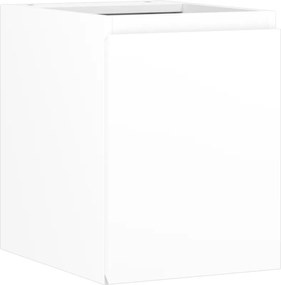Mexen Orio, koupelnová skříňka 35 cm, 1 dvířka, bílá matná, 91A11-03547-1-BF01