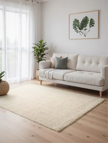 ELLE Decoration, Kusový koberec Majoli 106238 White z kolekce Elle, 200x290, bílá, chodba / předsíň