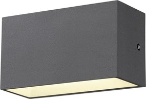 LA 1005151 SITRA M WL UP/DOWN venkovní LED nástěnné přisazené svítidlo antracit CCT switch 3000/4000 K - BIG WHITE (SLV)