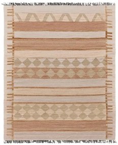 Diamond Carpets India, Ručně vázaný kusový koberec Cosmati DESP P121 Beige Mix, 200x290, béžová, chodba / předsíň