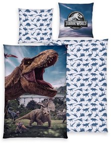 Herding Bavlněné povlečení Jurassic World, 135 x 200 cm, 80 x 80 cm