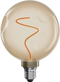EMOS LED žárovka Filament jantar G125 4,5W E27 Z50B11