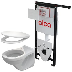 Set 5v1 pro závěsné WC Alca Jádromodul AM102/1120 (M370) WC Alca