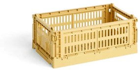 HAY Úložný box Colour Crate S, golden yellow