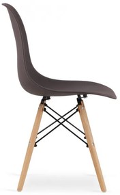 Jídelní židle OSAKA káva (hnědé nohy)