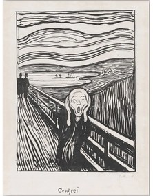 Obraz 70x100 cm Edvard Munch Sketch – Wallity