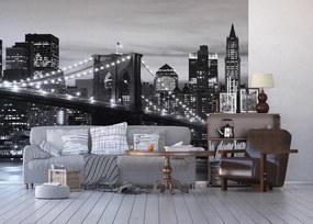 Fototapeta na zed' Dramatický Brooklynský Most | 360 x 254 cm | DFTS0199