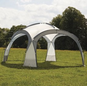 Pavilonový stan pro zahradní piknik 3,5 x 3,5 m šedý