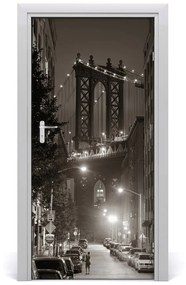 Fototapeta samolepící dveře Manhattan New York 85x205 cm