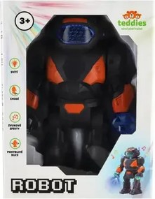 TEDDIES Chodící robot se světlem a zvukem / Interaktivní robot / plast