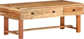 vidaXL Konferenční stolek 100 x 50 x 40 cm masivní akáciové dřevo [322669]