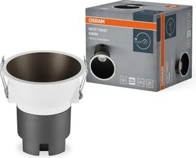 Osram - LED Podhledové svítidlo SPOT TWIST LED/10W/230V pr. 9,3 cm bílá/černá