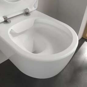 Villeroy & Boch 5656RS01 - Závěsné WC s prkénkem SoftClose AVENTO keramika/bílá