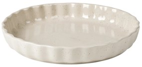 Broste Kulatá zapékací mísa Vig 29 cm, béžová barva, keramika