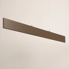 Závěsné stmívatelné LED svítidlo Linear 150 Brown