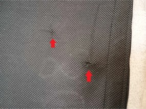 Béžová čalouněná dvoulůžková postel s úložným prostorem s roštem 180x200 cm Thessa Bold Line - II. jakost – Bonami Selection