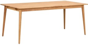 Dubový jídelní stůl ROWICO TYLER 180 x 90 cm