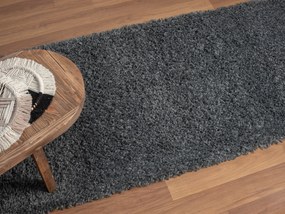 My Flair, Běhoun My Shaggy dunkelgrau, 80x300, šedá, chodba / předsíň