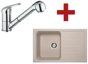 Sinks Sinks CLASSIC 740 avena+ VENTO 4 S