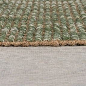 Flair Rugs koberce Kusový koberec Mottle Jute Ombre Green - 160x230 cm