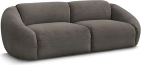 Taupe manšestrová pohovka 250 cm Tina – Bobochic Paris