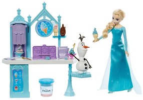 Mattel Ledové království zmrzlinový stánek s Elsou a Olafem