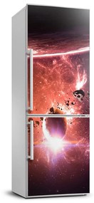 Wallmuralia Samolepící nálepka na ledničku Vesmír 60x180 cm