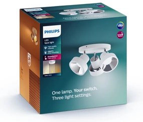 Philips 50603/31/P0 - LED Bodové svítidlo BUKKO 3xLED/4,5W/230V