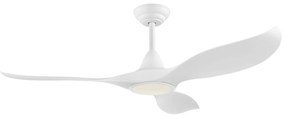 EGLO 35006 Cirali 52 Stropní ventilátor s LED osvětlením 1320mm 15W / 2000lm DC s dálkovým ovládáním bílá Ventilátory