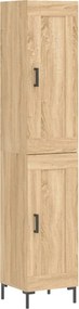 Skříň highboard dub sonoma 34,5 x 34 x 180 cm kompozitní dřevo 3200452