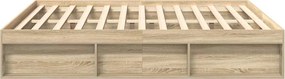 Rám postele dub sonoma 200 x 200 cm 3203889