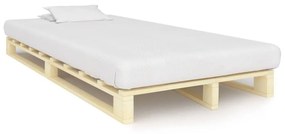 Petromila Rám postele z palet masivní borovice 120 x 200 cm