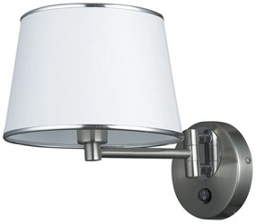 CLX Nástěnná lampa FULVIO, chromovaná 21-00883