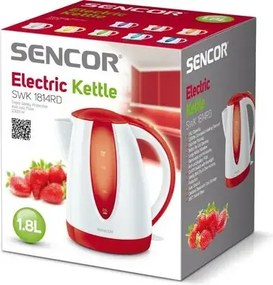SENCOR SWK 1814RD červená / Rychlovarná konvice / 2000W / 1.8L