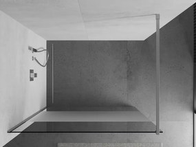 Mexen Kioto sprchová zástěna, 70x200 cm, 8 mm, chromový profil, čiré sklo-námraza, 800-070-101-01-35