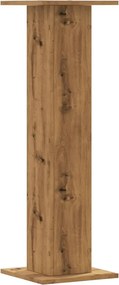 Stojany na rostliny 2 ks dub artisan 30 x 30 x 95 cm kompozit 3307881