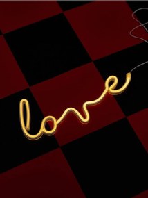 Sinsay - LED lampa ve tvaru nápisu „Love“ - bílá
