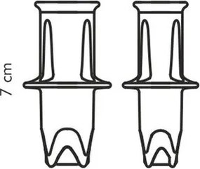TESCOMA Děrovač na muffiny DELÍCIA, 2 ks